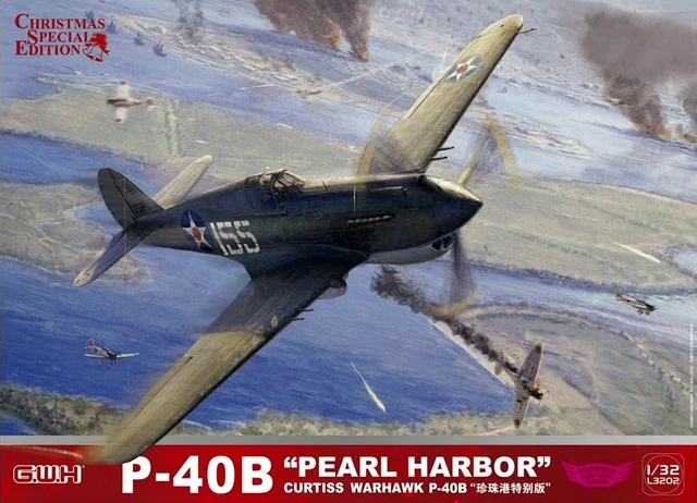 G.W.H : P-40B "Pearl Harbor" 1941 Curtiss Warhawk P-40B | Hobby2000 ...